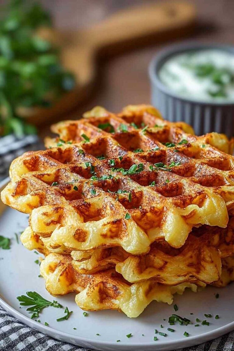 Kartoffelwaffeln einfach knusprig - Das beste Rezept